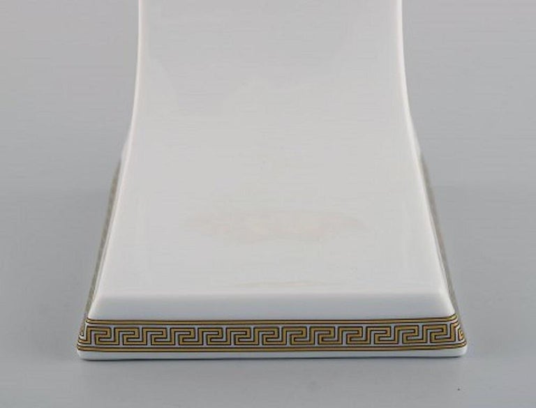 Gianni Versace for Rosenthal, Two Gorgona Bookends in White Porcelain ...