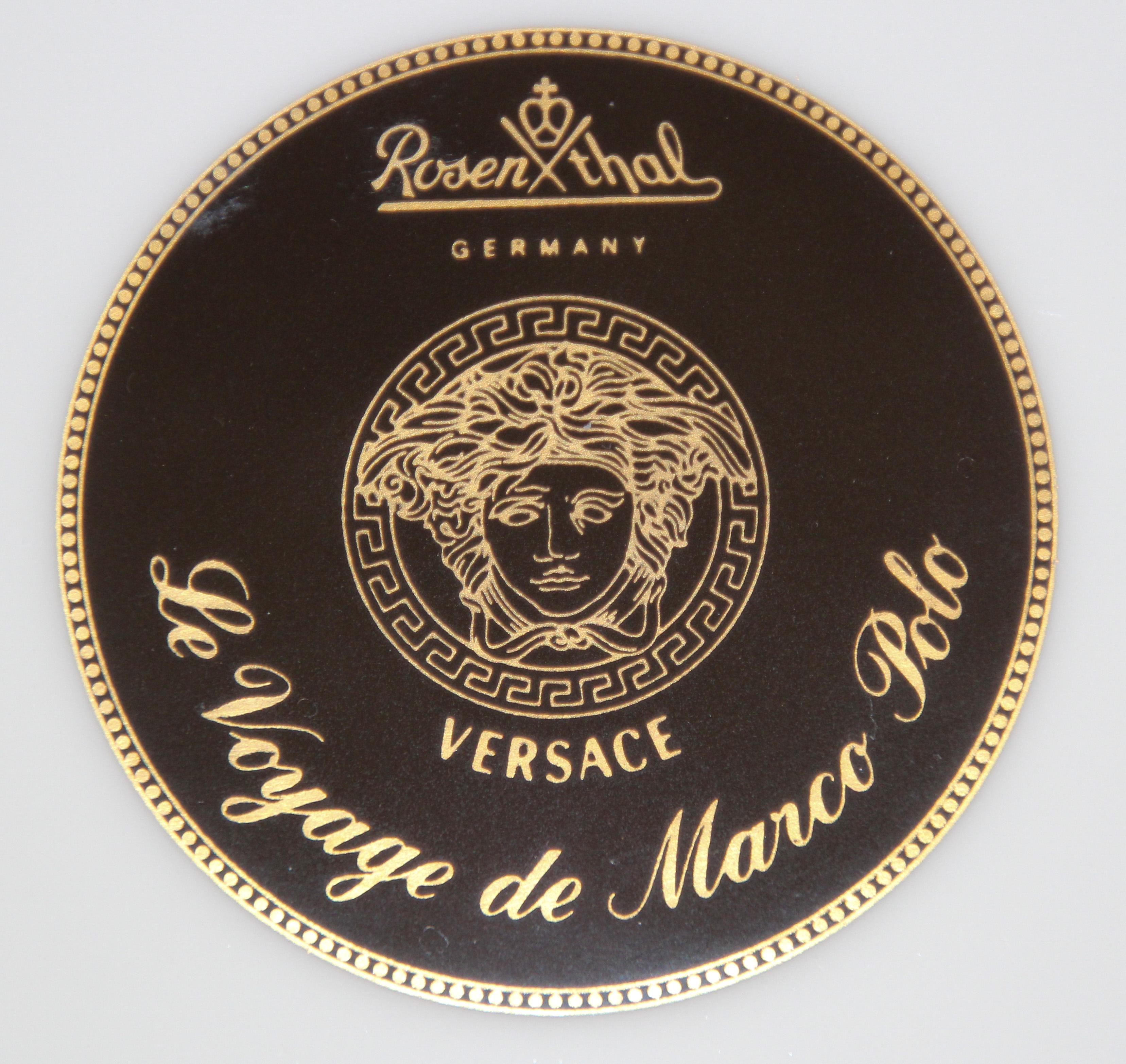 Gianni Versace "le Voyage de Marco Polo" for Rosenthal For Sale at ...