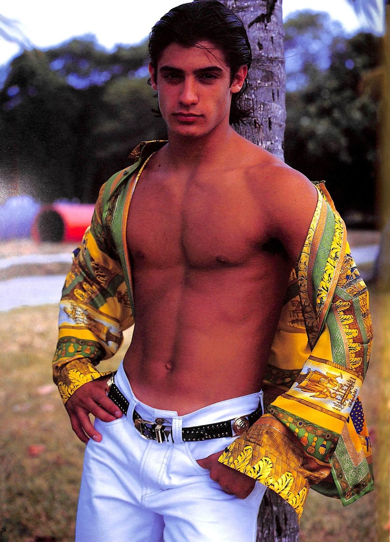 Gianni Versace Marco Polo Silk Shirt Chinese Emperor Peacocks 1992 For ...