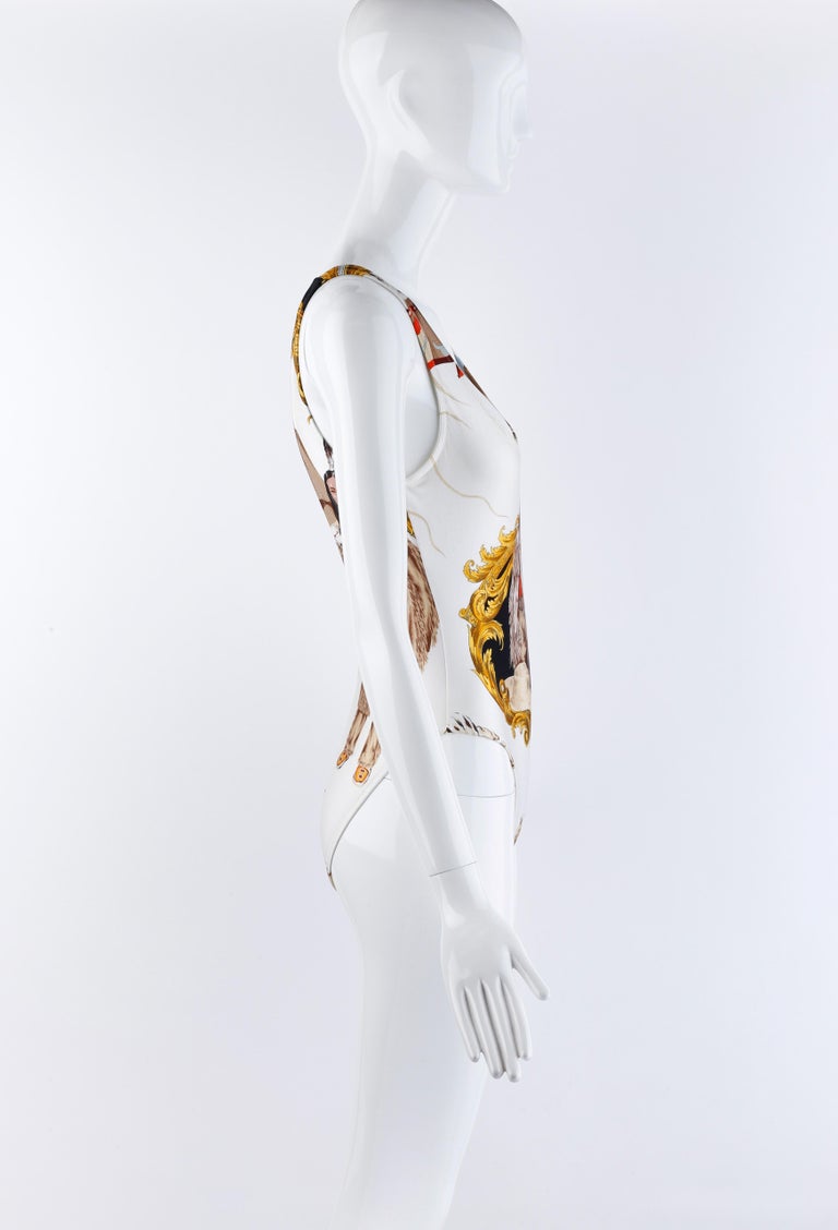 Gianni Versace Mare 1992 Buffalo Bill Native American Theme Swimsuit ...