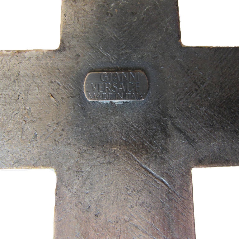 Gianni Versace Massive Cross Chain Necklace 1990's For Sale at 1stDibs ...