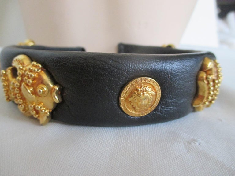 Gianni Versace Medusa Headband at 1stDibs | versace headband, versace ...