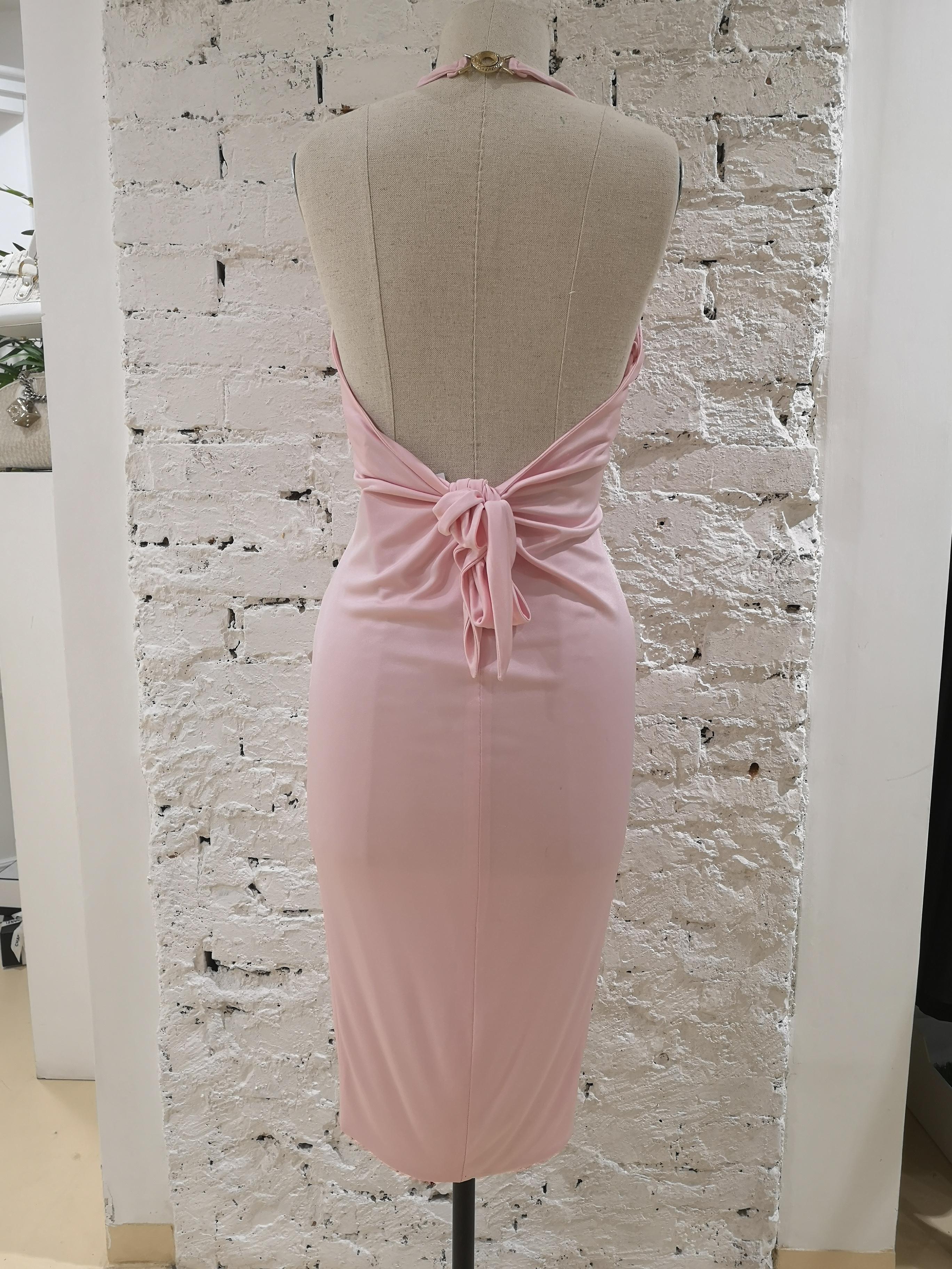 Gianni Versace Pink Dress at 1stDibs