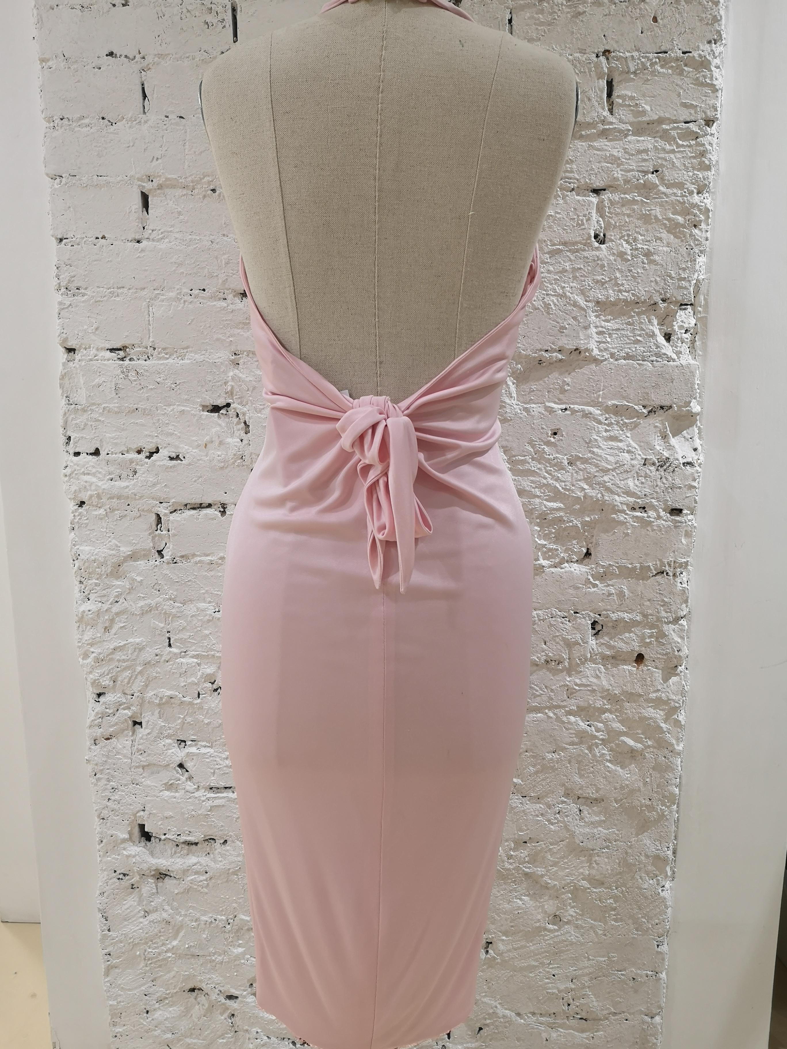 Gianni Versace Pink Dress at 1stDibs
