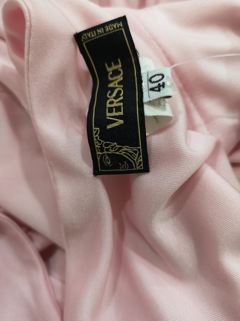 Gianni Versace Pink Dress at 1stDibs
