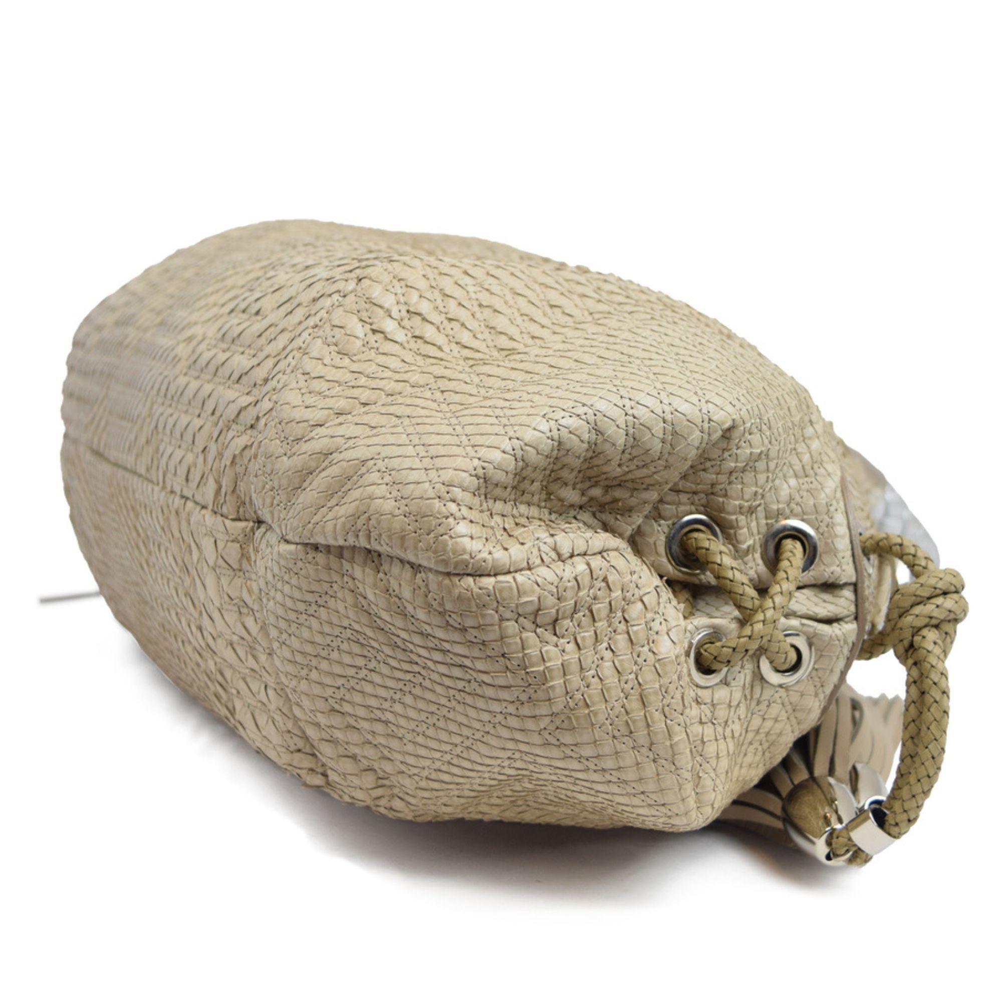 Gianni Versace Python Greek Key Quilted Satchel For Sale at 1stDibs ...