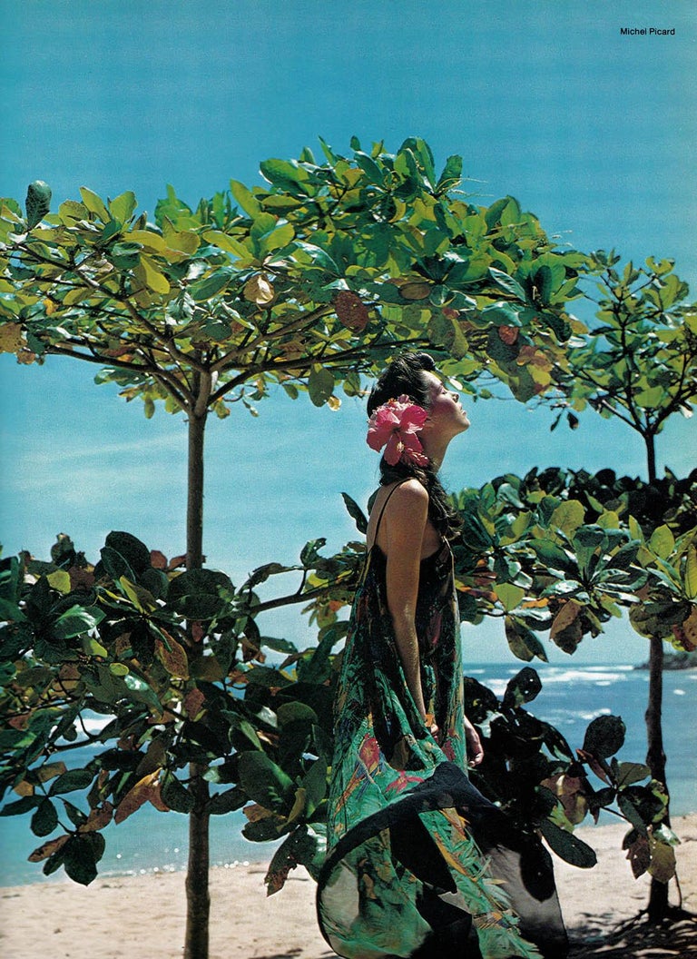 Gianni Versace S/S 1979 Early Vintage Silk Chiffon Handkerchief Dress ...