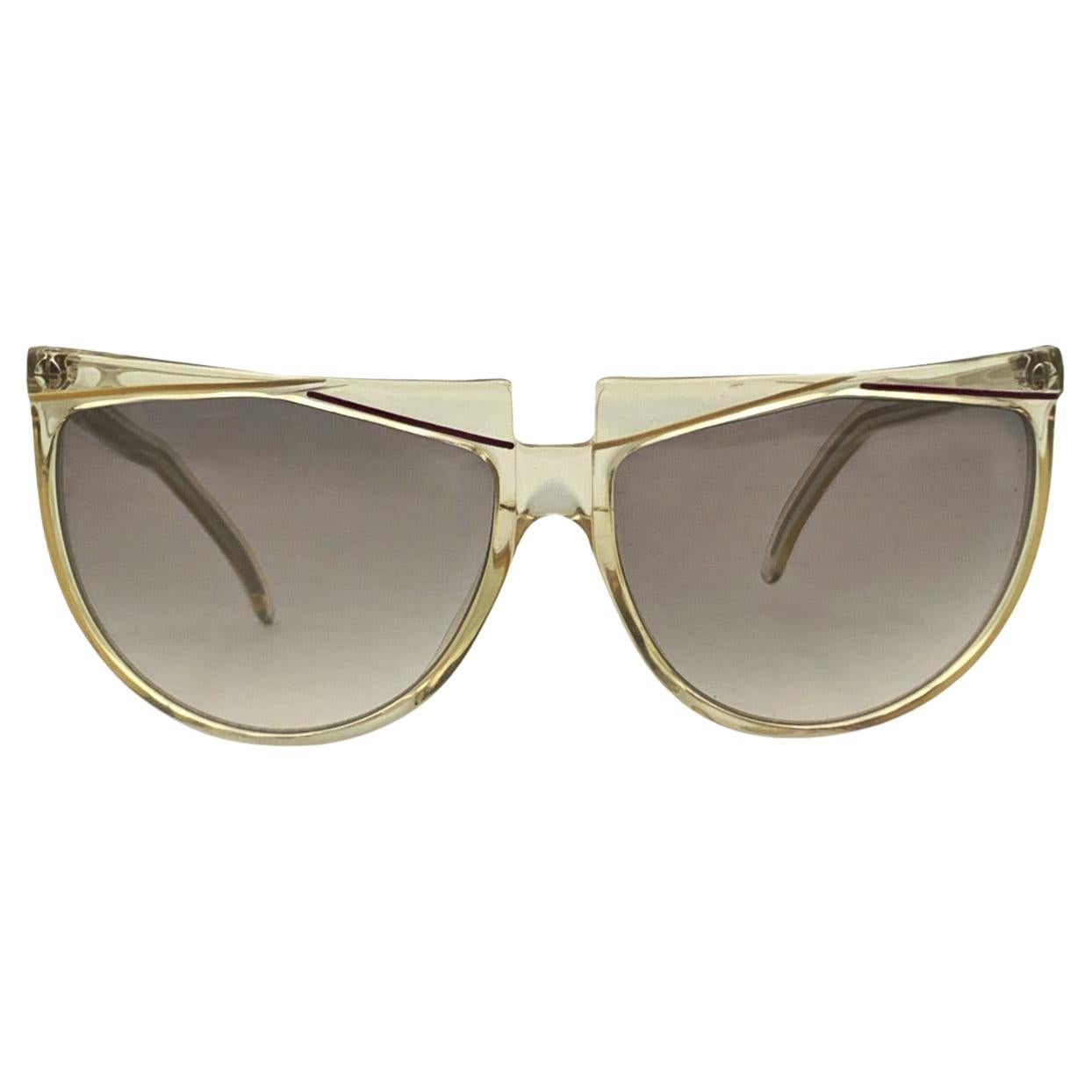 Gianni Versace vintage sunglasses 80s For Sale at 1stDibs