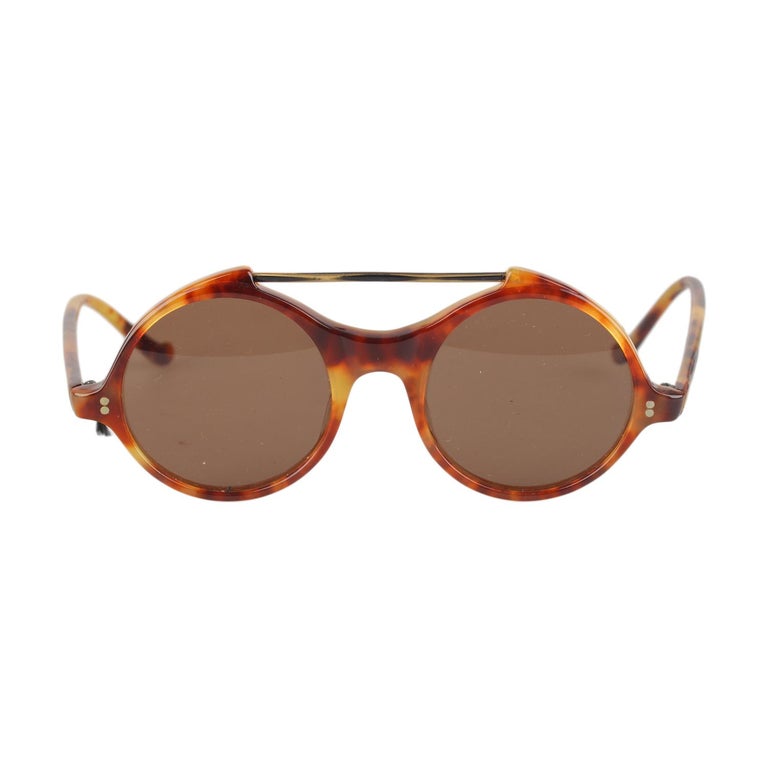 Gianni Versace Vintage Round Sunglasses Mod. 531 45mm New Old Stock For ...