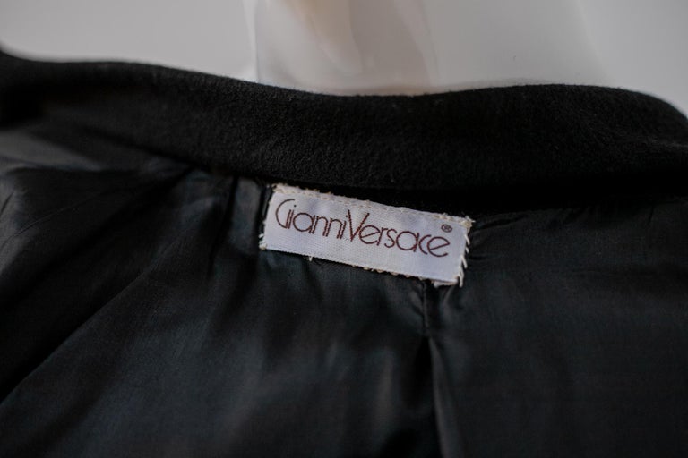 Gianni Versace Vintage Velvet Jacket For Sale at 1stDibs