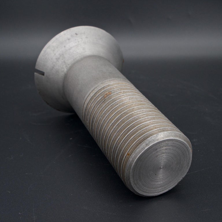 Giant Industrial Bridge Screw Vintage Steel Paperweight Sculpture ...