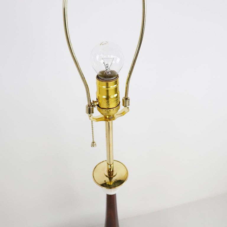 Giant Mid Century Mexican Modernist Table Lamps Attributed to Eugenio ...