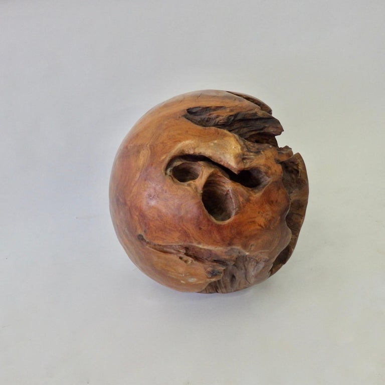 Giant Organic and Natural Wood Burl Ball For Sale at 1stDibs | burl ...