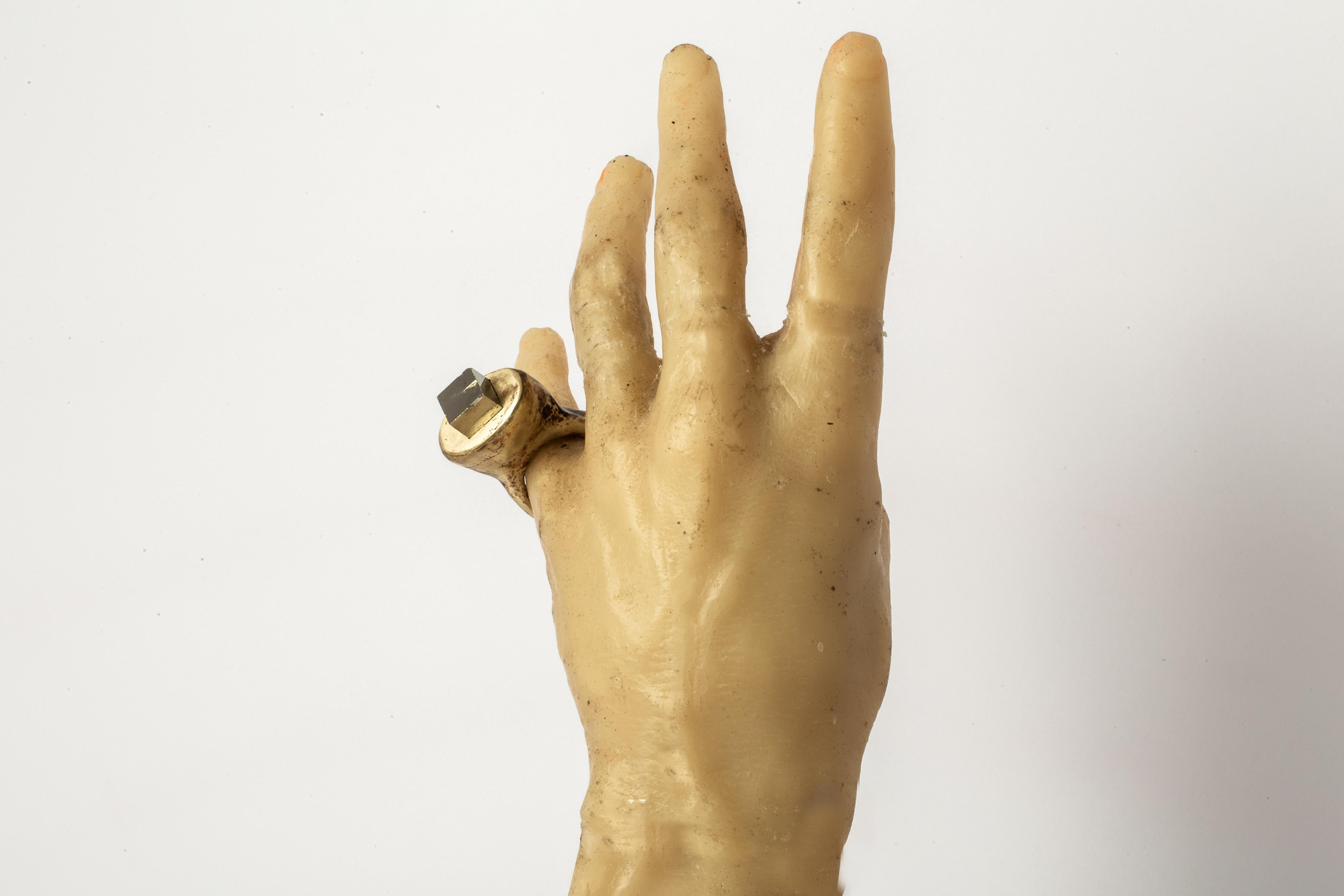 Customizable Giant Roman Ring (Pyrite, TOM+PYR) For Sale at 1stDibs