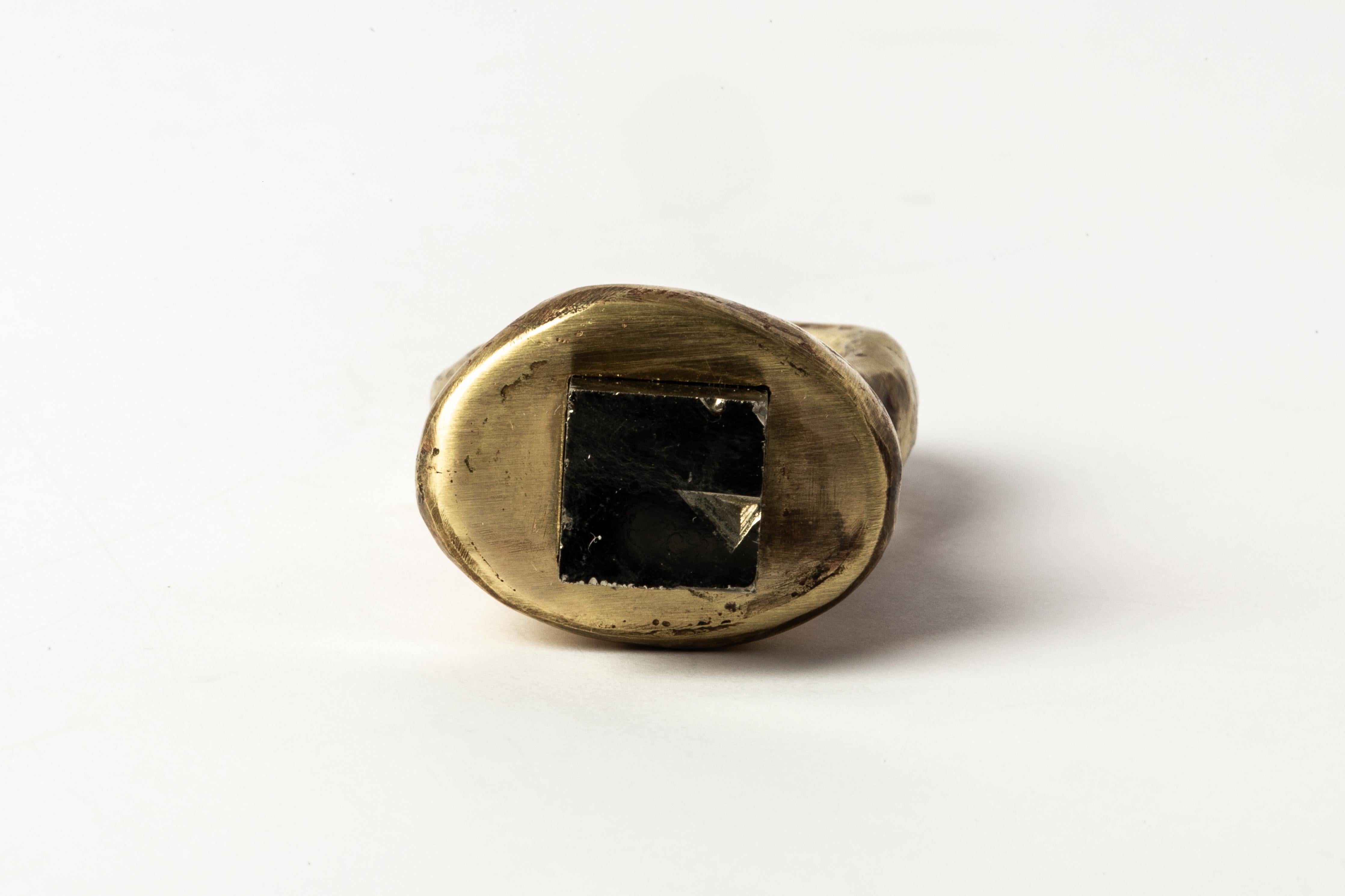 Customizable Giant Roman Ring (Pyrite, TOM+PYR) For Sale at 1stDibs
