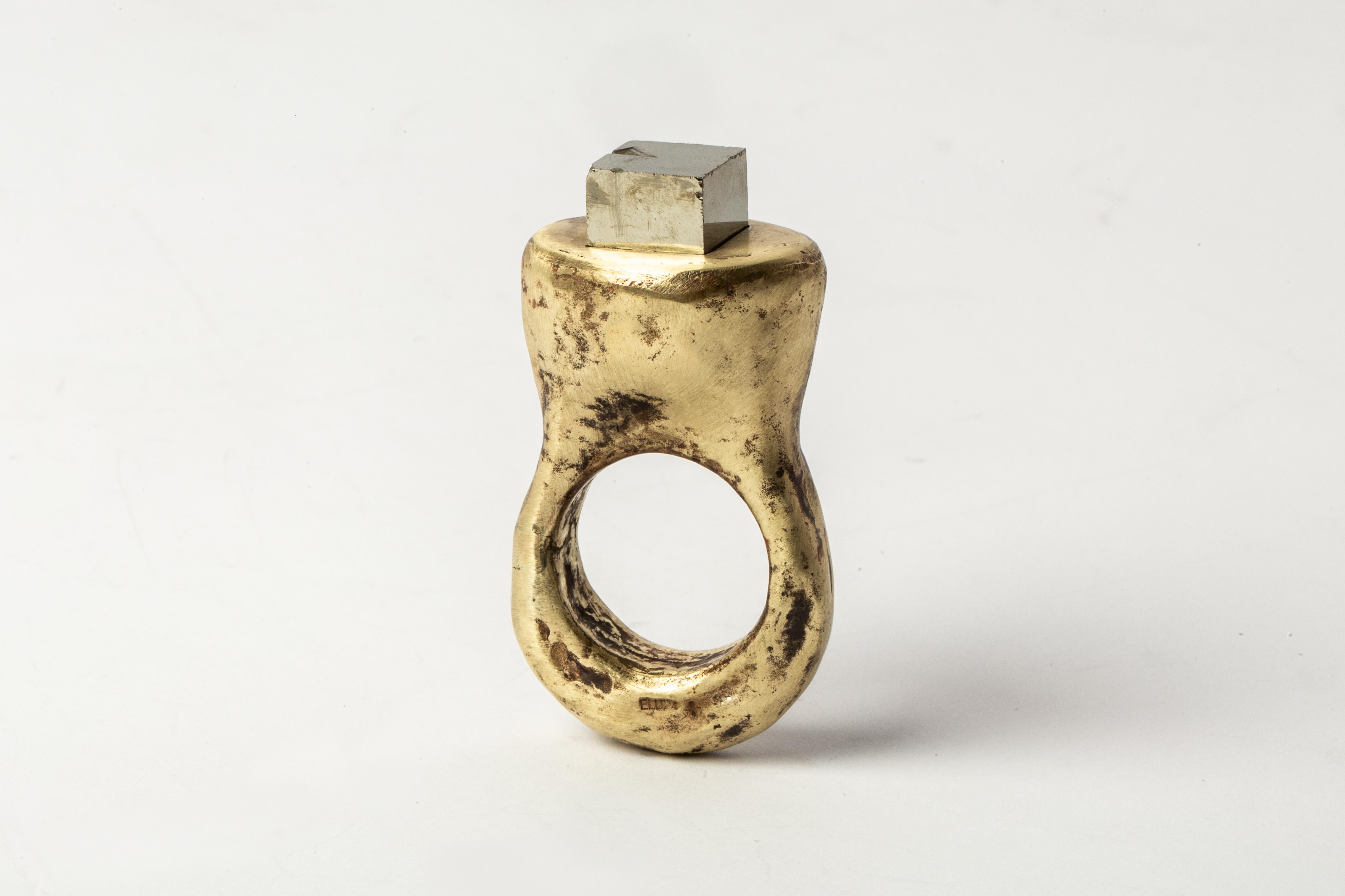 Customizable Giant Roman Ring (Pyrite, TOM+PYR) For Sale at 1stDibs