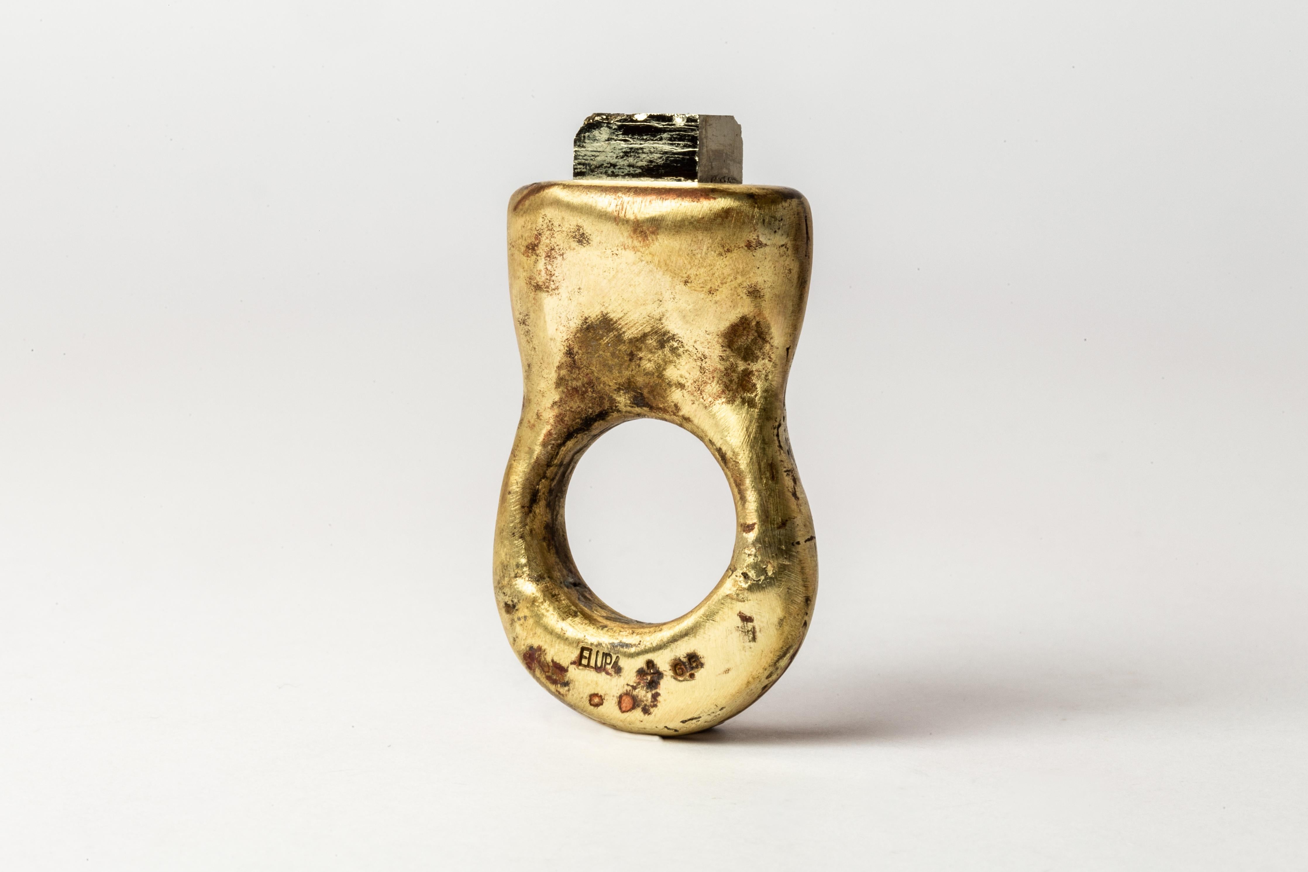 Customizable Giant Roman Ring (Pyrite, TOM+PYR) For Sale at 1stDibs