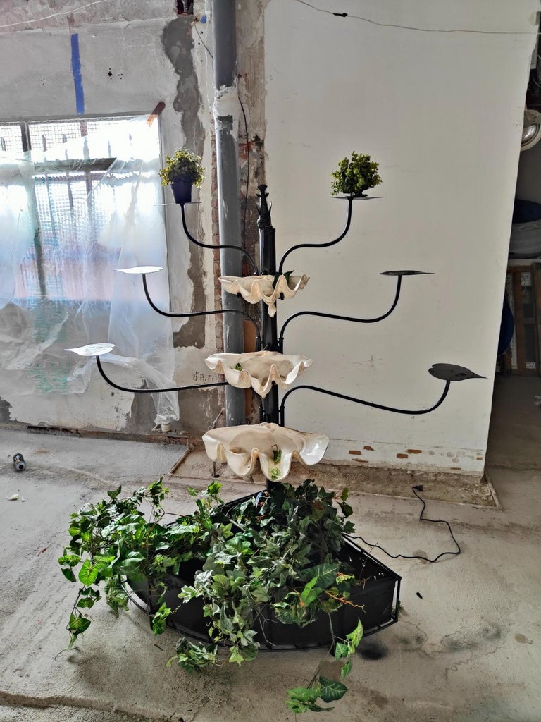 Giant Shell Fountain 20th Century For Sale at 1stDibs