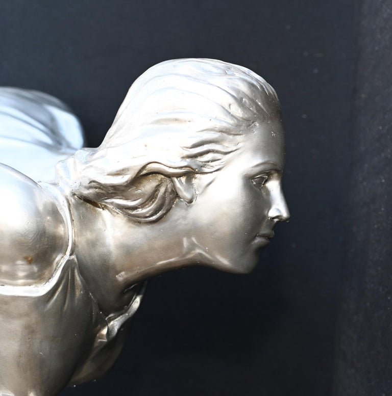Giant Spirit of Ecstacy Bronze Statue Rolls Royce Flying Lady For Sale ...