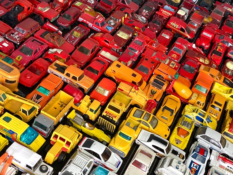 'Giant Sunset Gridlock' Cars Assemblage Sculpture by Laurence Poole ...