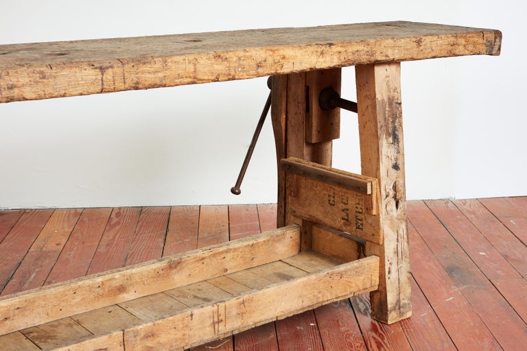 Giant Workbench Console For Sale at 1stDibs