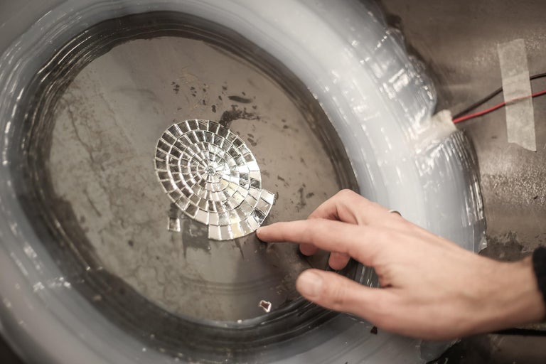 Giantpond Mirror by Davide Medri For Sale at 1stDibs