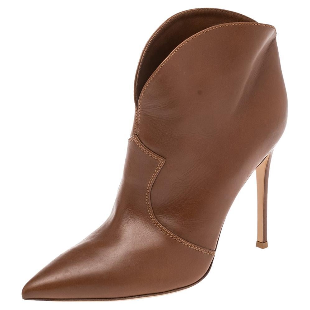 Gianvito Rossi Olive Green Suede Knee-High Boots 39 at 1stDibs | olive ...