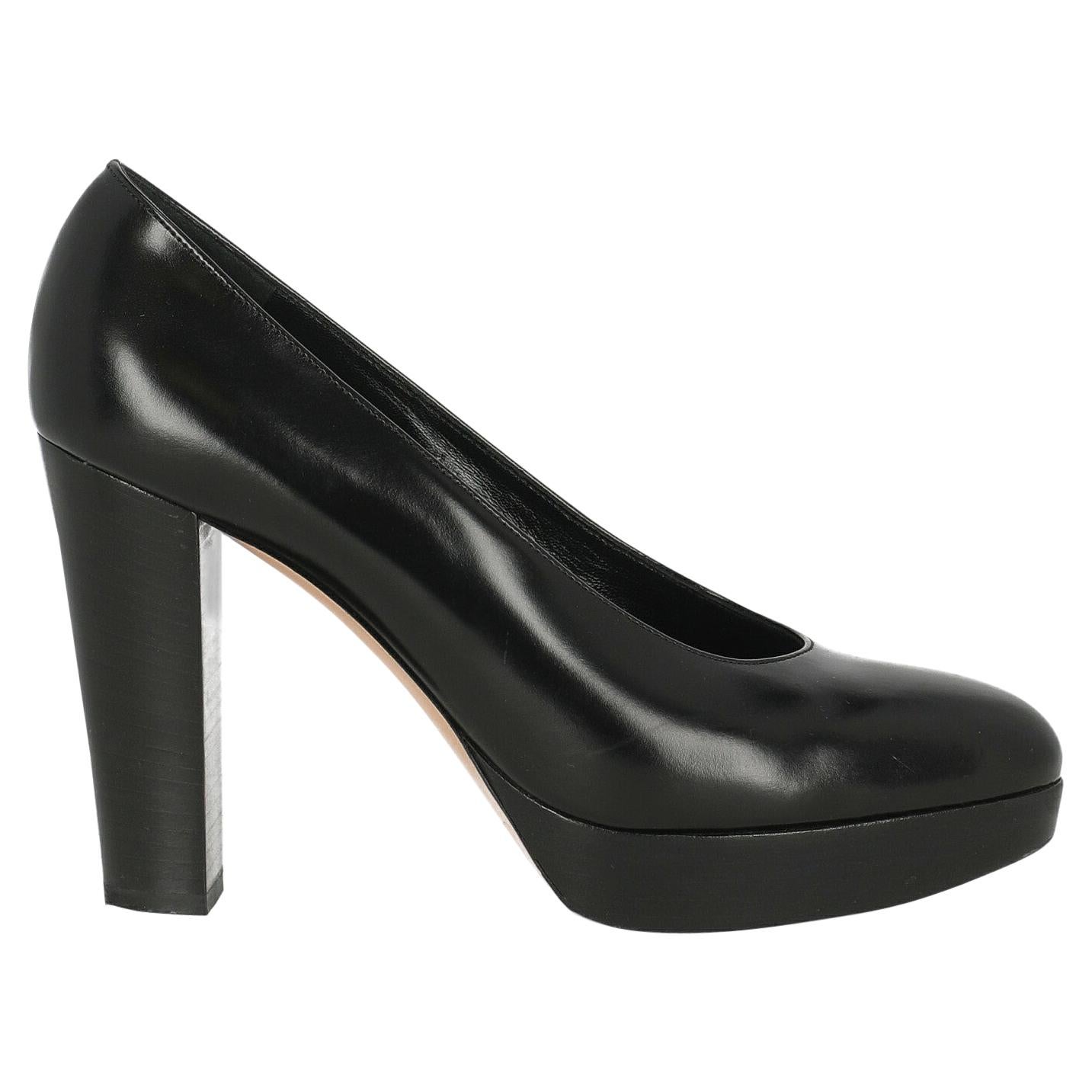 Gianvito Rossi Black/Gold Suede Cut Out Open Toe Button Strap Sandals ...