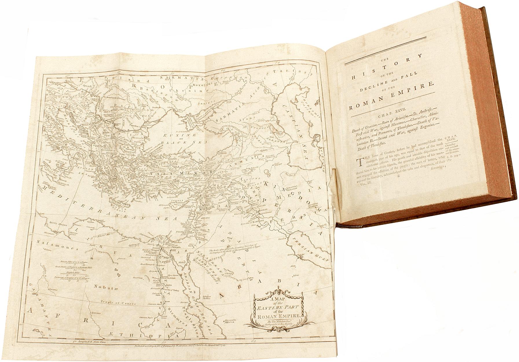 Gibbon, History of the Decline and Fall of the Roman Empire 6 Vols. 1776 - 1788 at 1stDibs