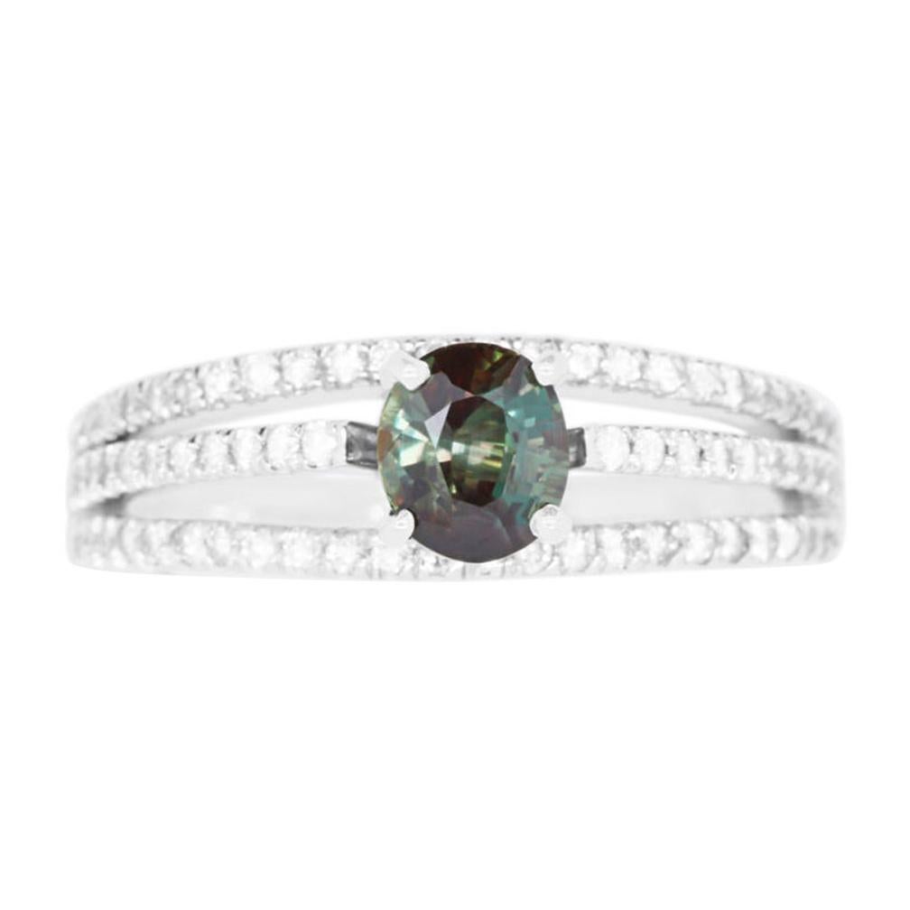 Color-Changing Alexandrite Ring, 6.08 Carat at 1stDibs | alexandrite ...