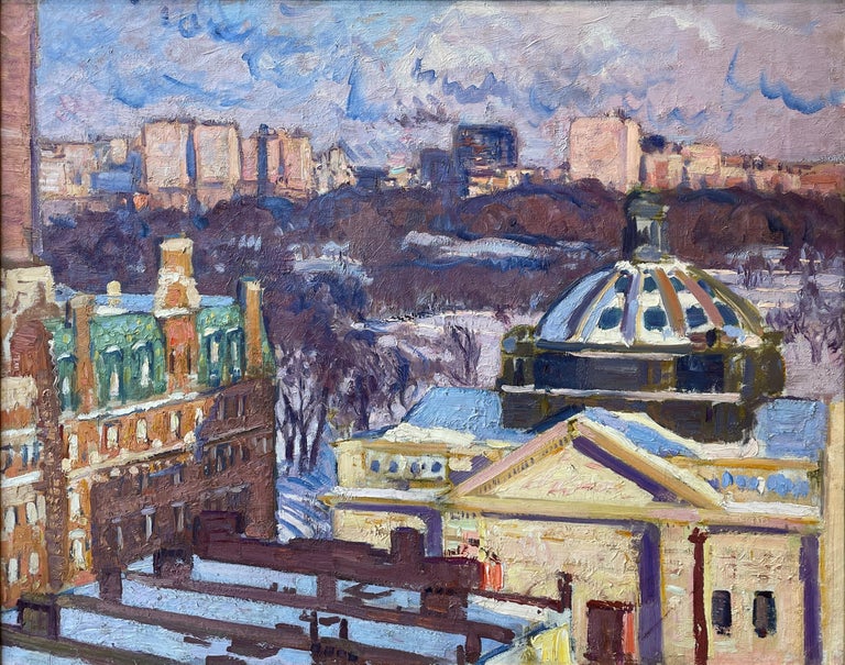 Gifford Beal - "View from the Studio, Central Park," Gifford Beal, New ...