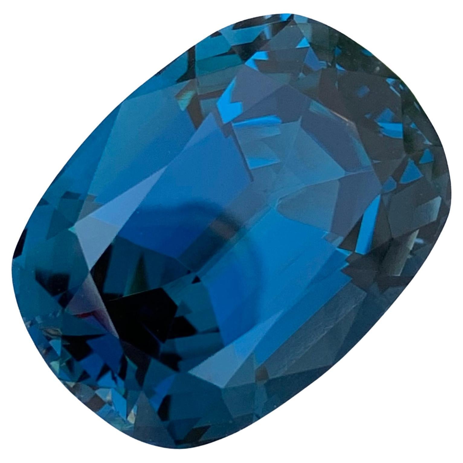 Huge Gigantic 77.15 Carats Loose Dark London Blue Topaz Gemstone For ...