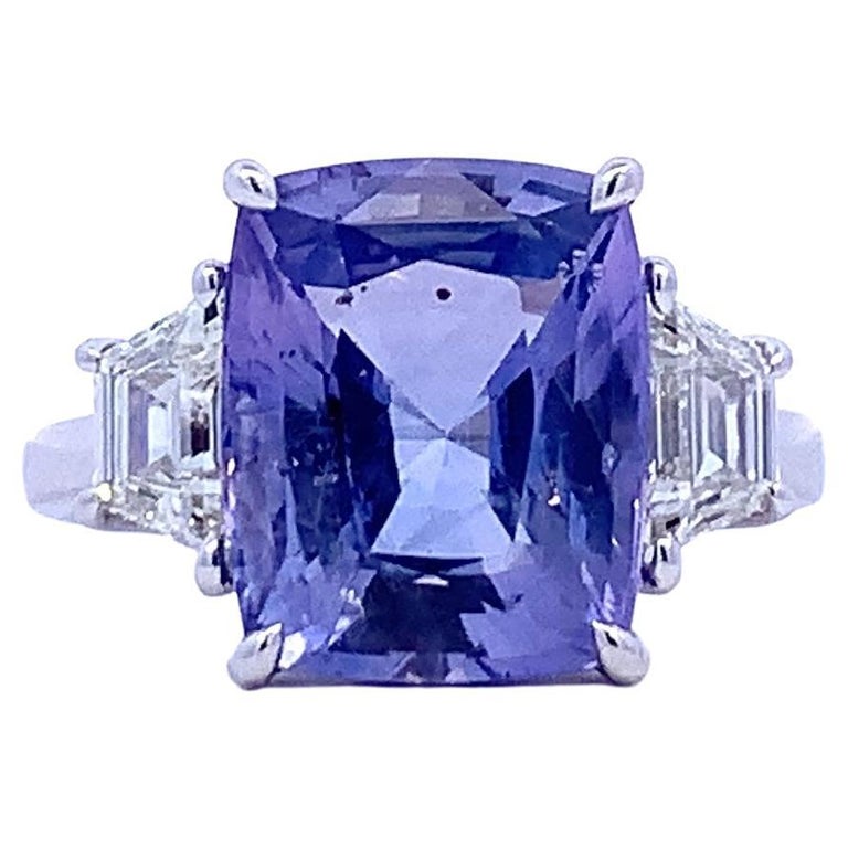 GIL Certified, No Heat, Color-Change Lilaque Sapphire Ring 'ref #18021 ...