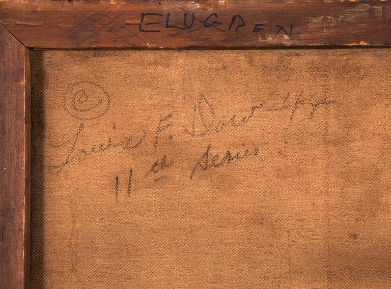 Gil Elvgren - What a Break - Overpaint at 1stDibs