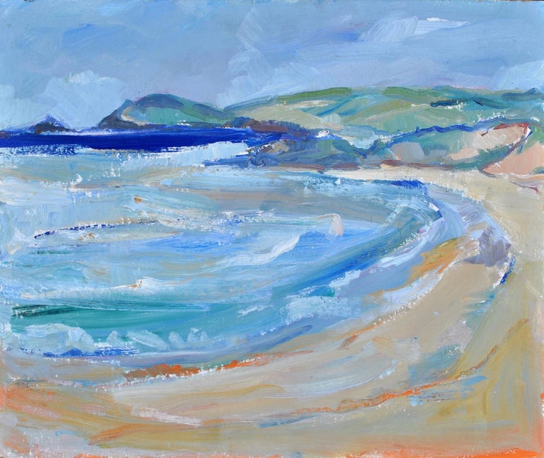 Gilbert Adams - Constantine Bay Cornwall - Mid 20th Century English ...