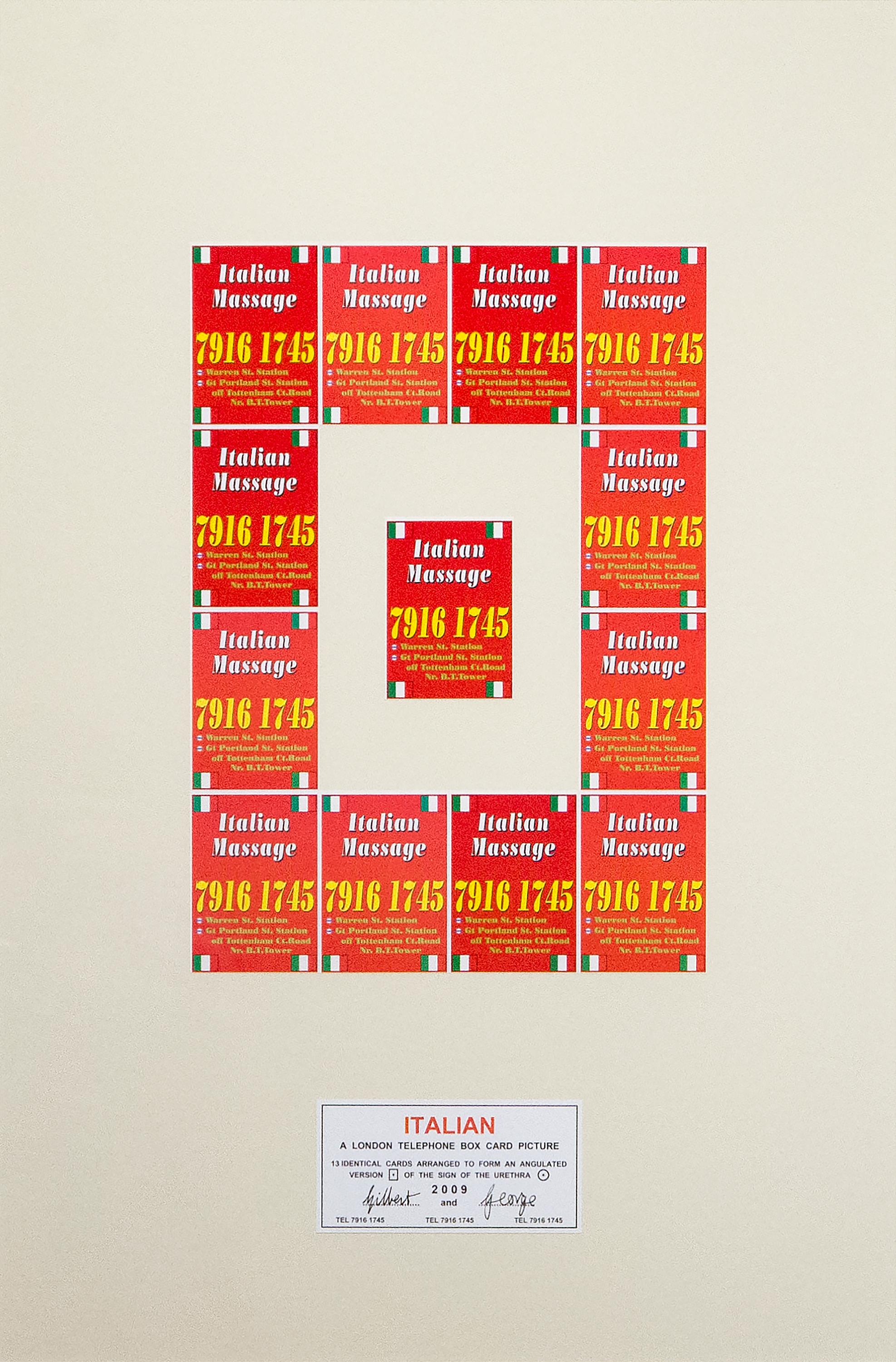 Gilbert & George - Italian For Sale at 1stDibs