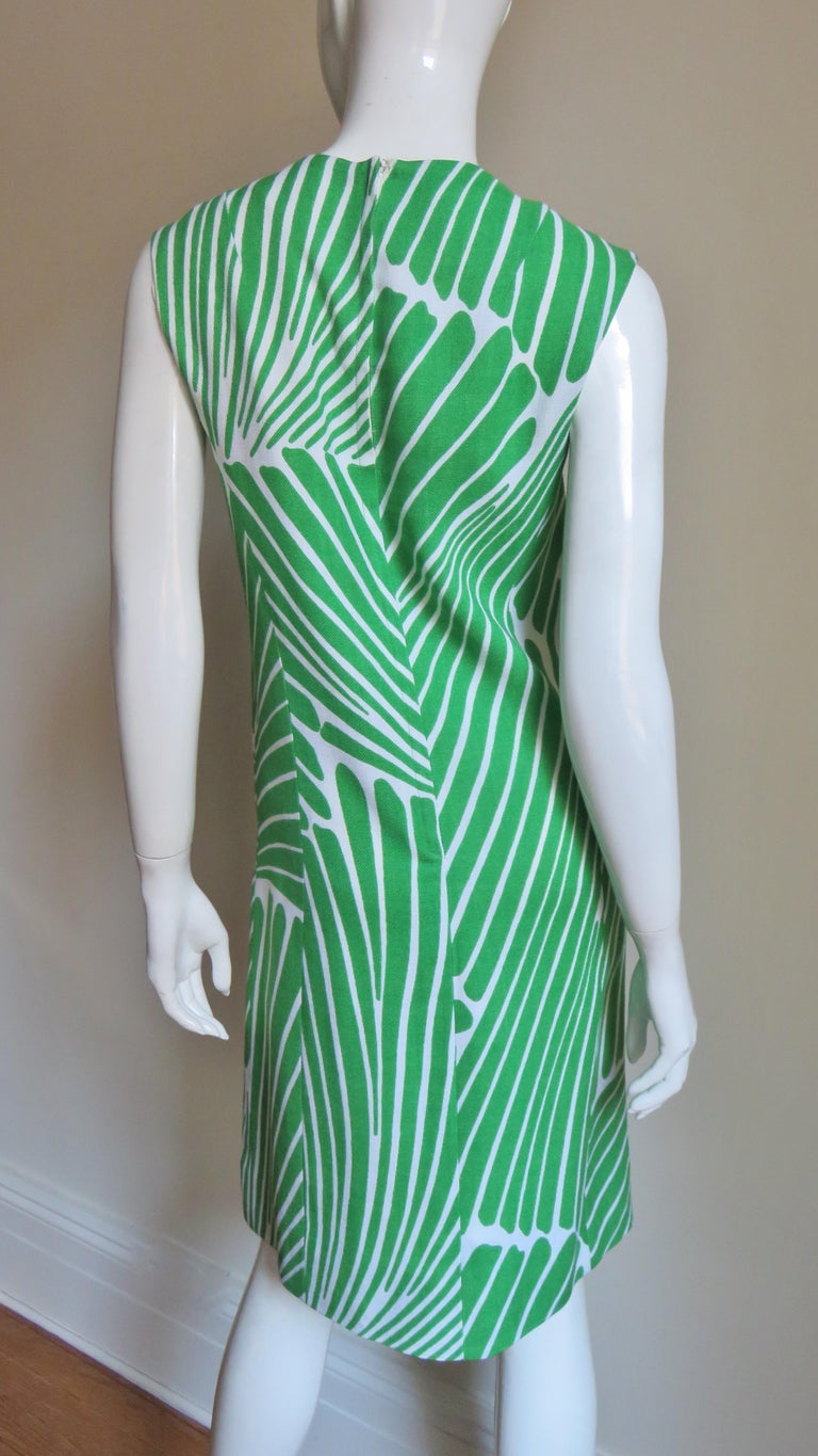 Gilbert Couture 1960s Geometric Dress and Coat at 1stDibs