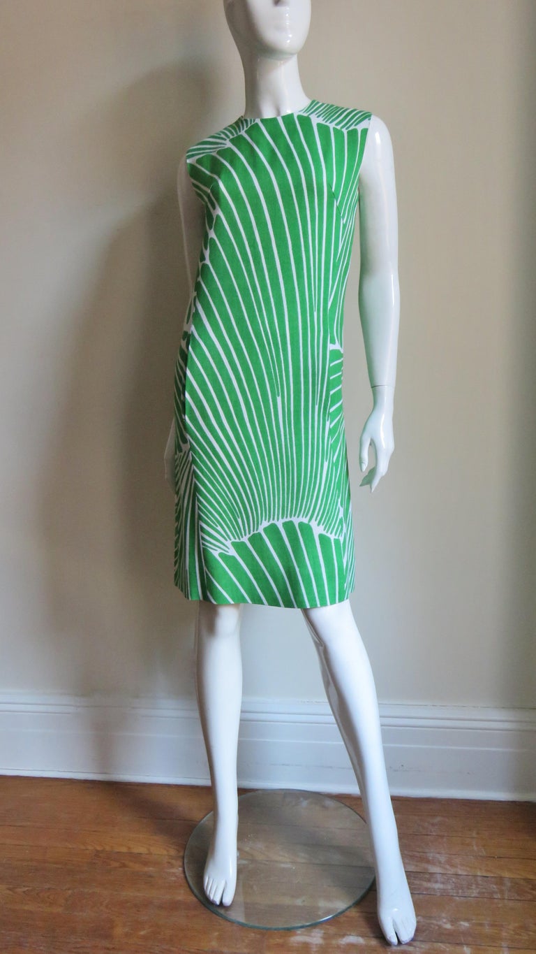 Gilbert Couture 1960s Geometric Dress and Coat at 1stDibs