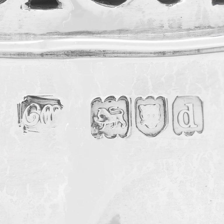 Gilbert Marks - Signed Victorian Sterling Silver Sugar Shaker - London ...