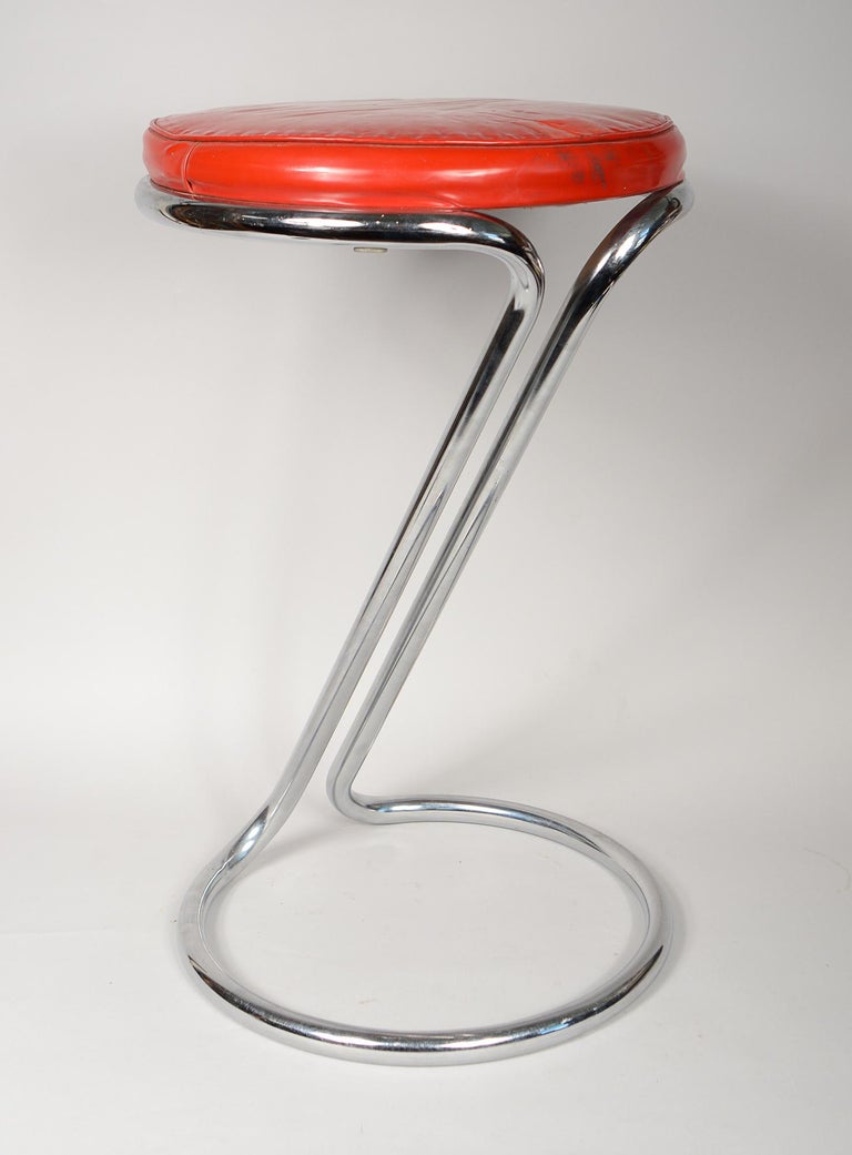 Gilbert Rohde Art Deco Z Stool for Troy Sunshade For Sale at 1stDibs