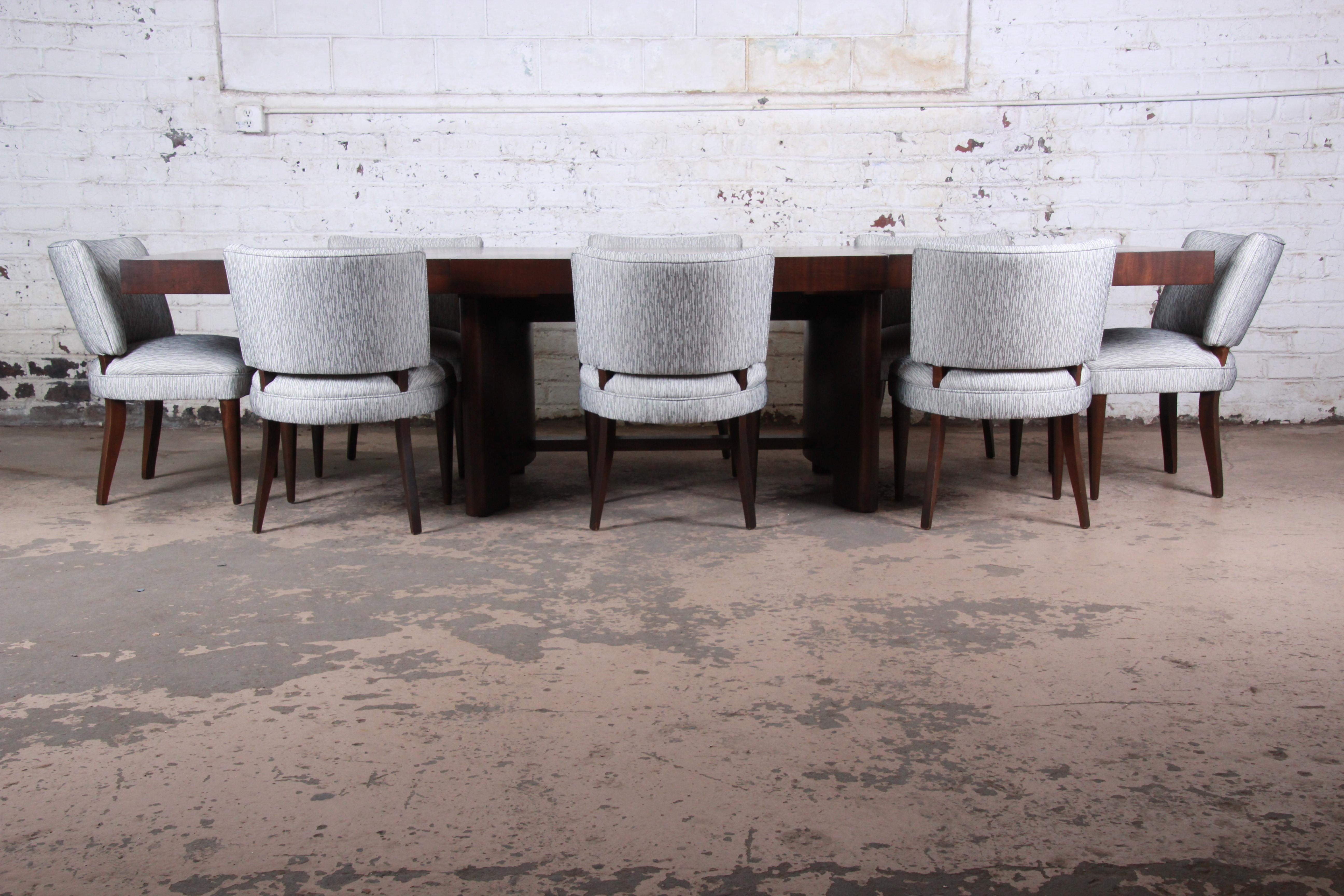 Gilbert Rohde for Herman Miller Art Deco Extension Dining Table, 1937 ...