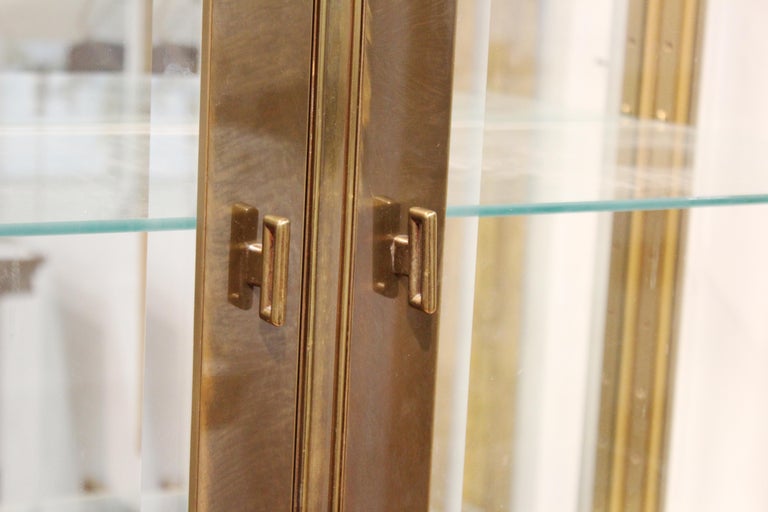 Bernard Rohde for Mastercraft Mid-Century Modern Acid Etched Display ...