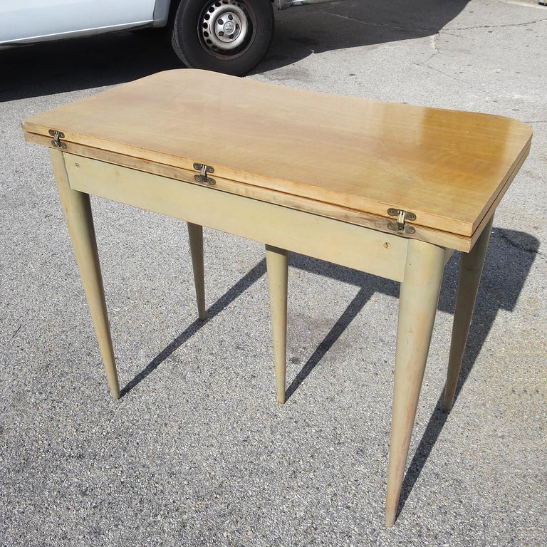 Gilbert Rohde Paldao Expanding Console Table For Sale at 1stDibs