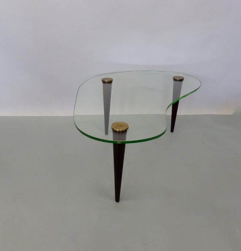 Gilbert Rohde Style Art Deco Floating Glass Cloud Coffee Table For Sale ...
