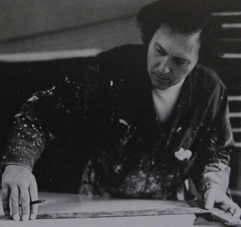 Gilbert Swimberghe Oil on Canvas 'White Grey' at 1stDibs