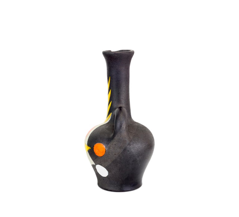 Gilbert Valentin, Ceramic Vase, France, 1950s For Sale at 1stDibs