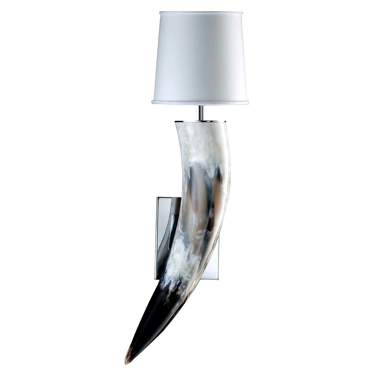 Horn Sconce For Sale at 1stDibs