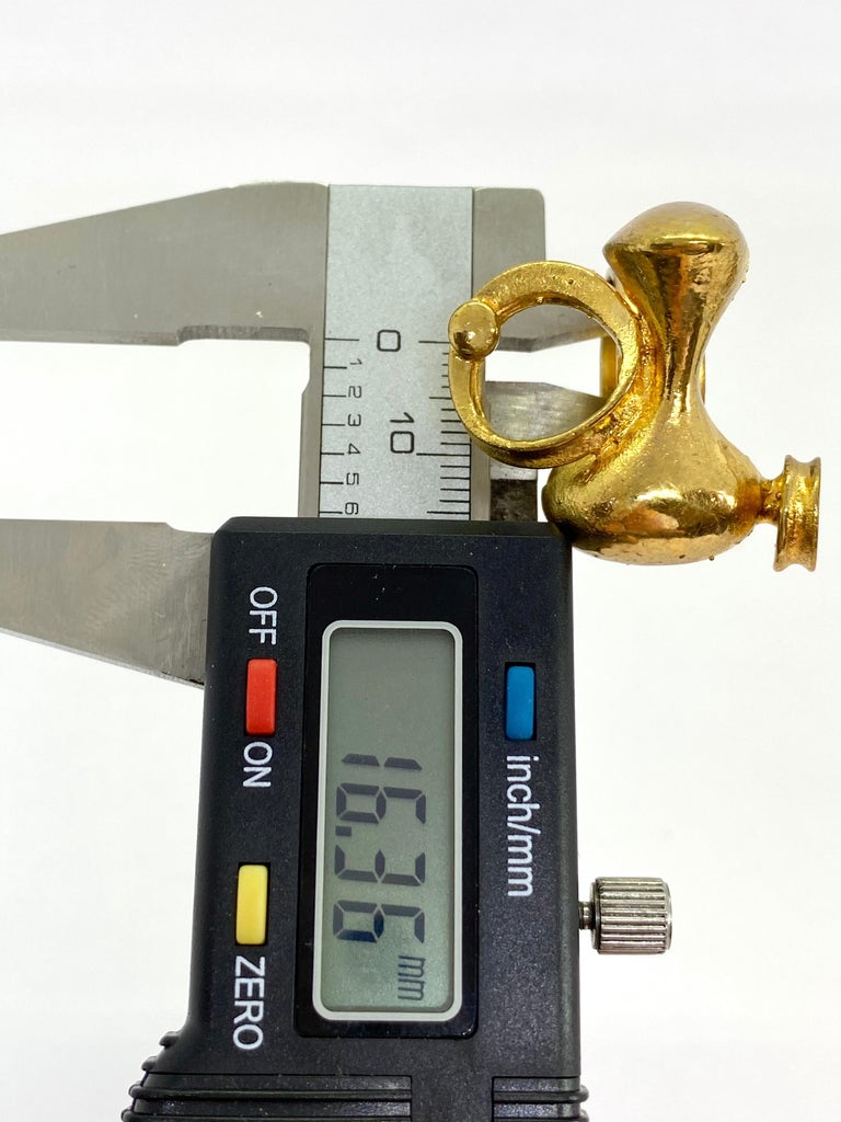 Gilded Brass Finland Jorma Laine Turun Hopea Three Rings For Sale at ...