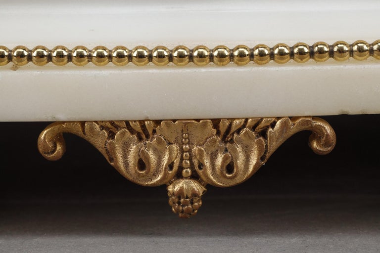 Gilded Bronze Clock "Venus and Cupid" in the Louis XVI Style at 1stDibs