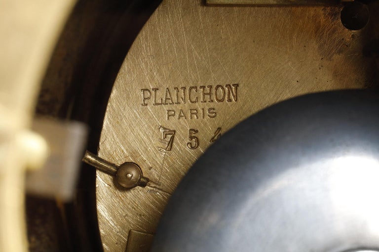 Gilded Bronze Clock "Venus and Cupid" in the Louis XVI Style at 1stDibs